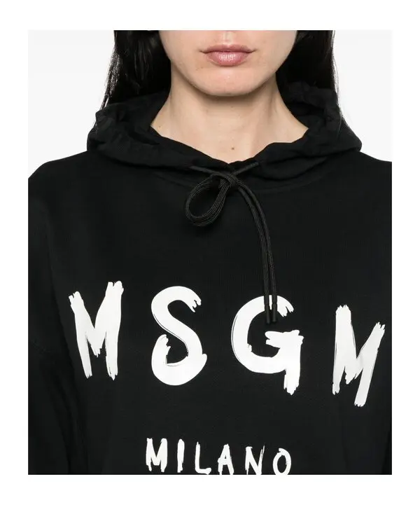 MSGM Logo-print Hoodie