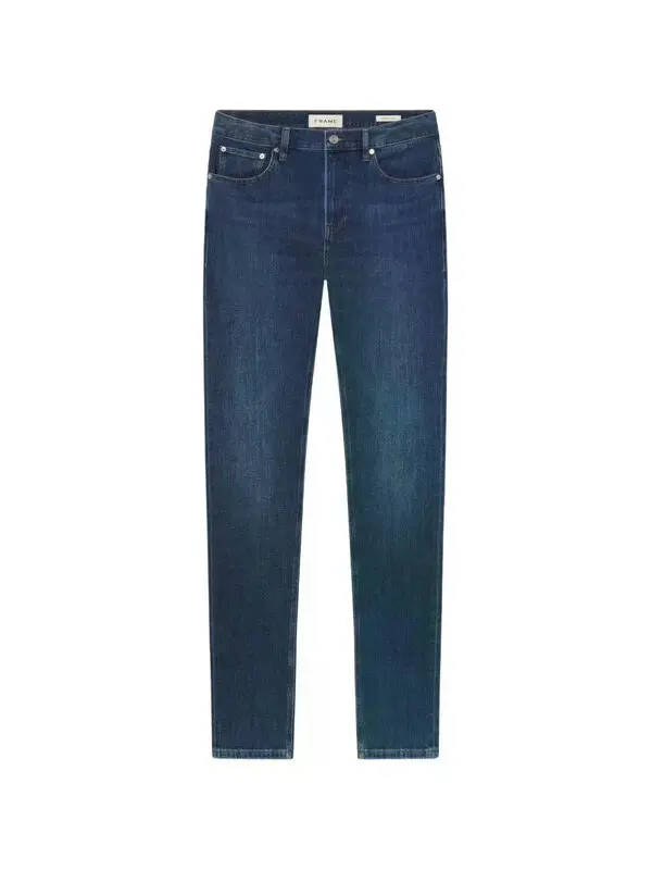 FRAME Modern Straight Five-pocket Denim Jeans - Blue