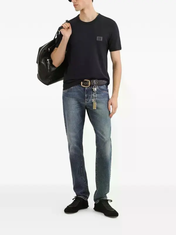 Dolce & Gabbana Slim Fit Denim Trousers