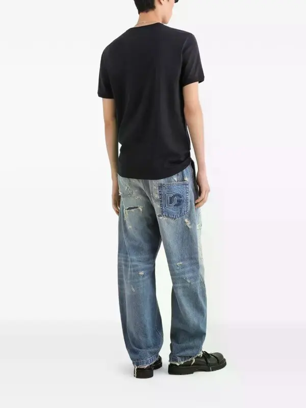 Dolce & Gabbana Cotton T-shirt With Patch