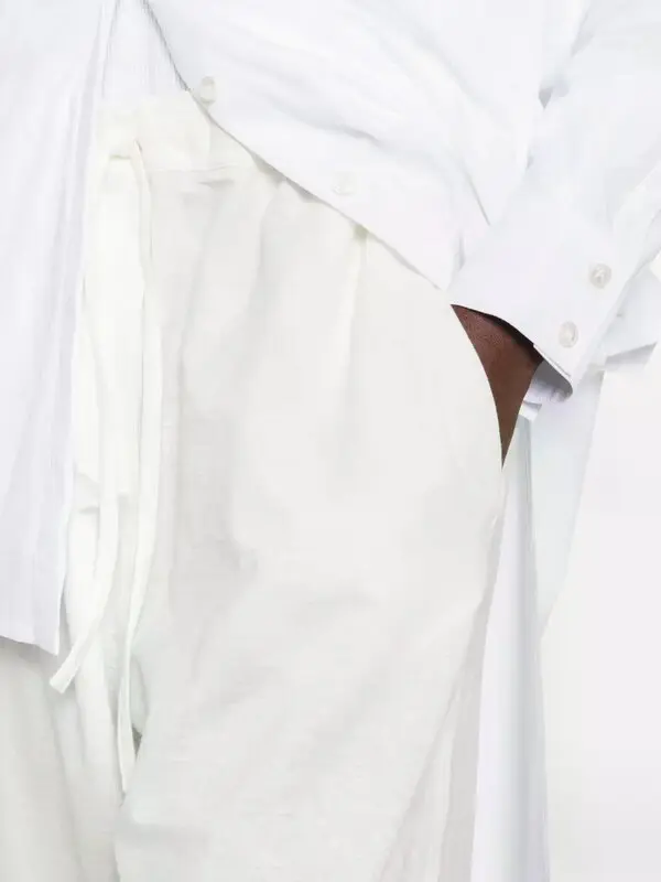 THE ROW Faz Wide Leg Drawstring Pants