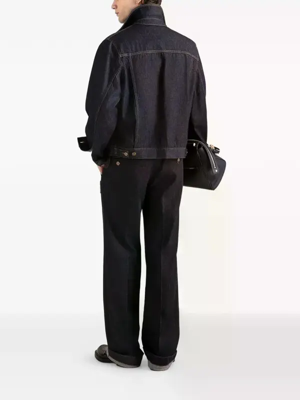 Dolce & Gabbana Denim Joggers With Patch