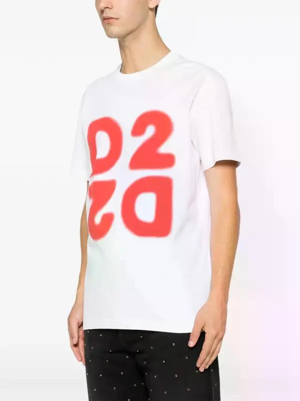 Dsquared2 Logo-print Cool Fit T-shirt - White