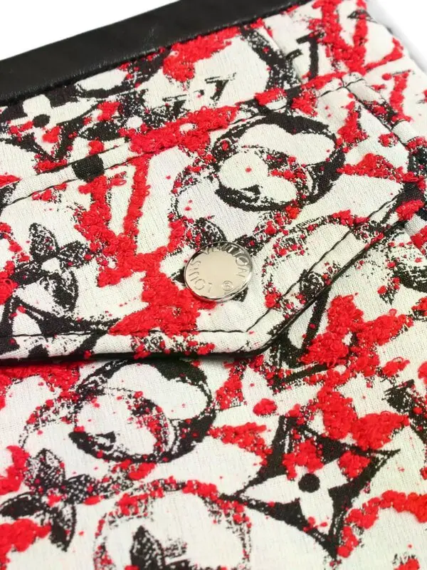 LOUIS VUITTON Monogram Mini Skirt