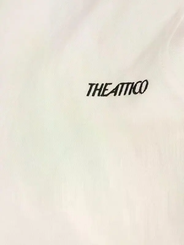 Attico Embroidered Logo T-shirt