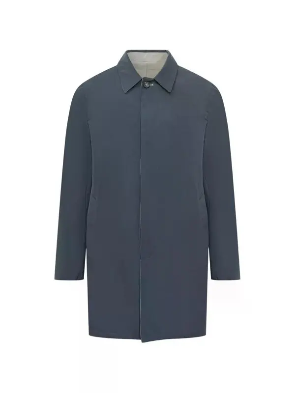 Herno Button-up Pocketed Coat