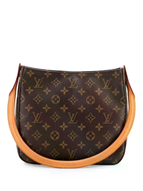 LOUIS VUITTON Monogram Canvas Mm Satchel - Brown