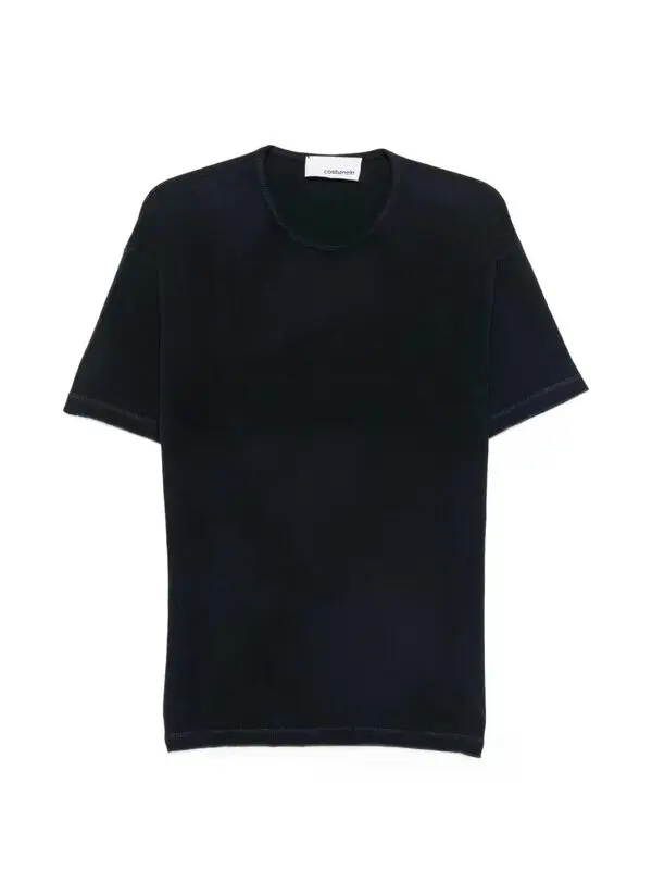 COSTUMEIN Crew-neck Short-sleeve T-shirt - Blue