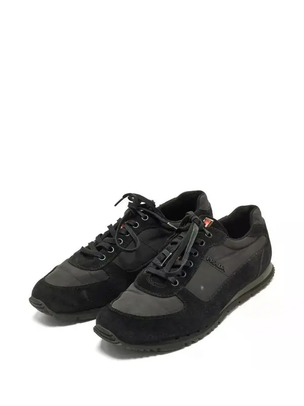 Prada Suede Panel Sneakers