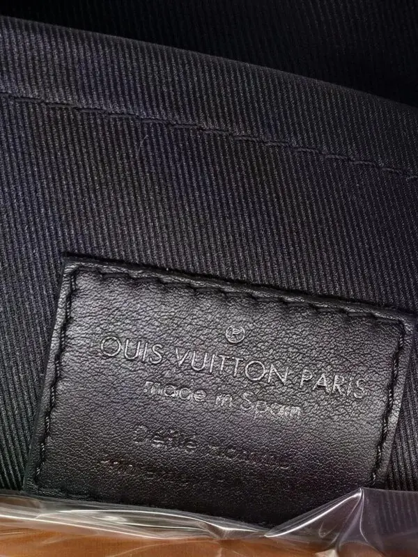 LOUIS VUITTON Monogram Taurillon Leather Pouch