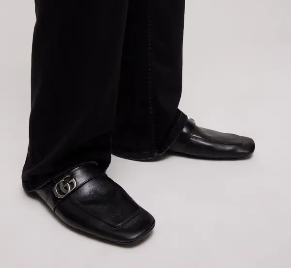 Gucci Slipper With Double G Detail