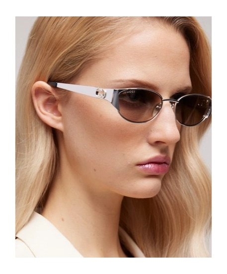 Gucci Oval Frame Sunglasses