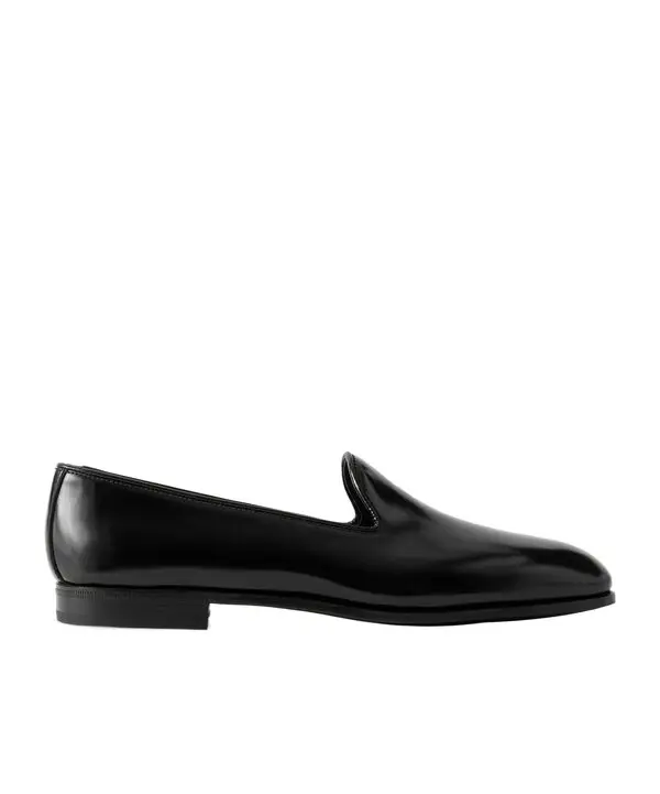 Church's Leather Slip-on Loafers - Black