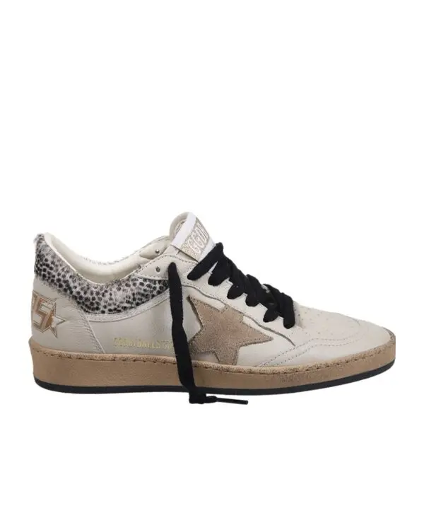 GOLDEN GOOSE Ballstar Low-top Sneakers - Gray