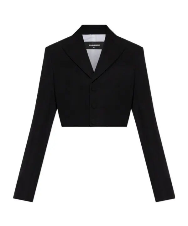 Dsquared2 Long-sleeved Cropped Blazer