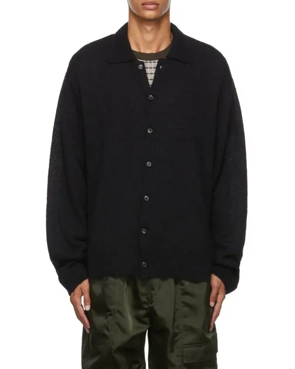 Our Legacy Lapel Knitted Cardigan