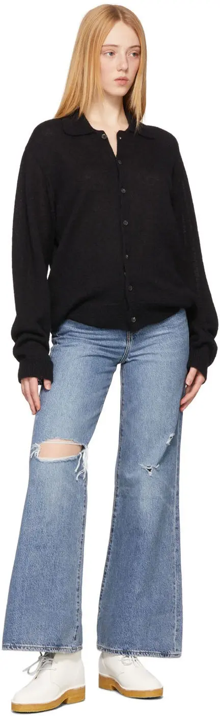Our Legacy Lapel Knitted Cardigan