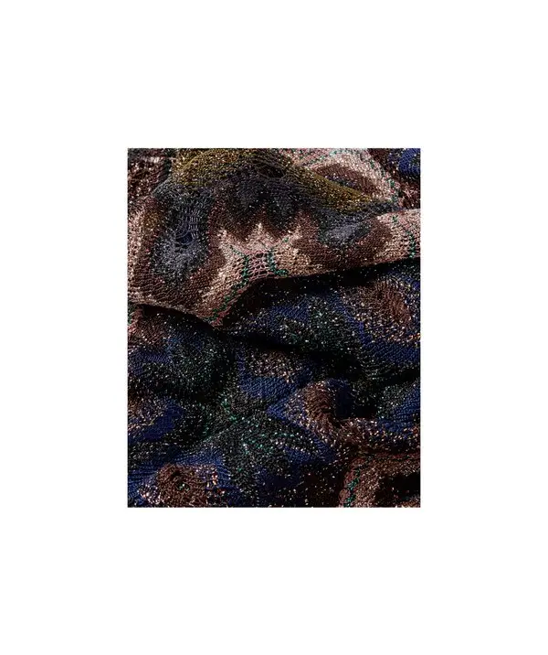 Missoni Metallic Crochet-knit Turban