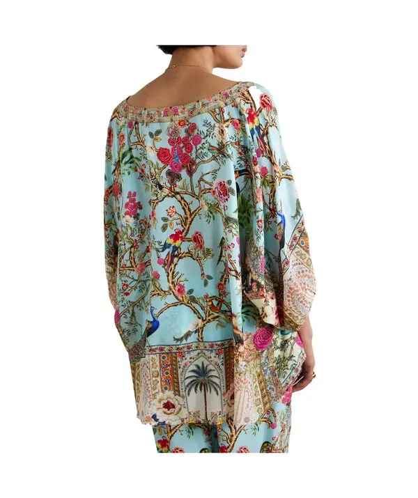 Camilla Silk Printed Shirt