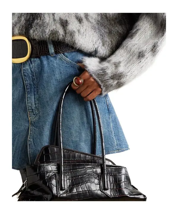 Attico Leather Handbag