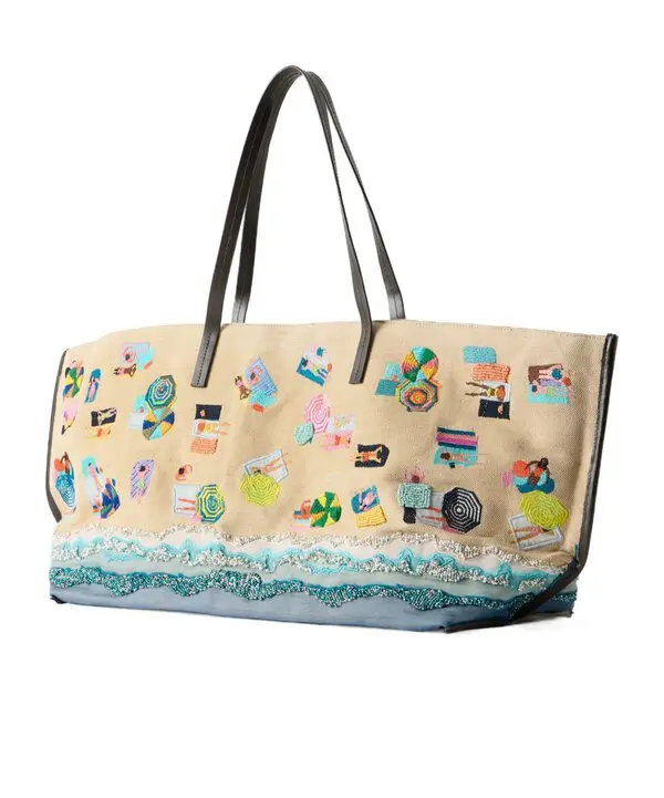 Staud Beach Pattern Handbag