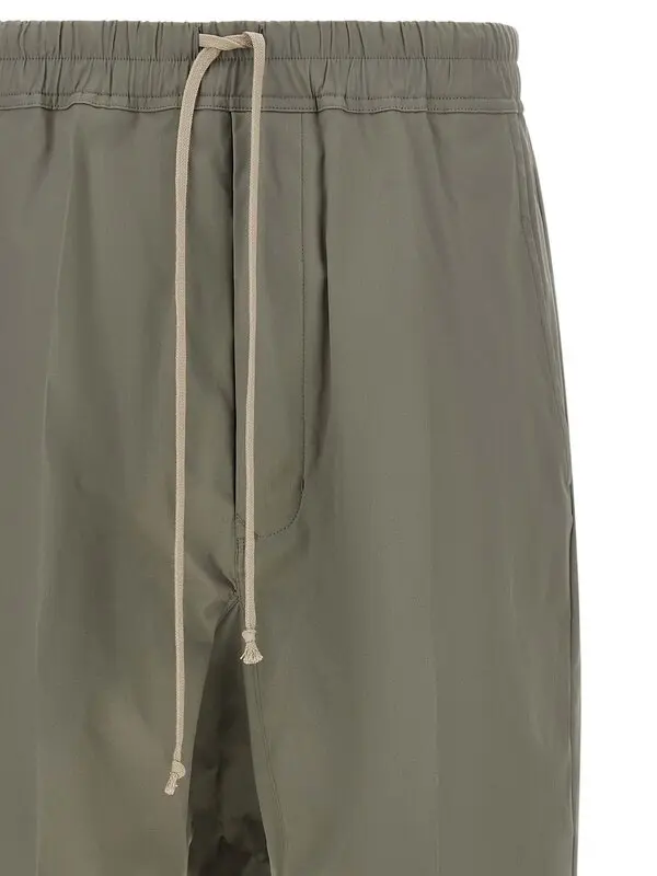 Rick Owens Drawstring Cropped Casual Pants
