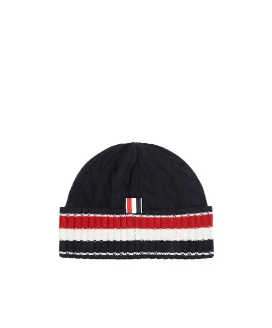 Thom Browne Turn-up Knit Hat