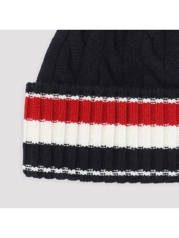 Thom Browne Turn-up Knit Hat
