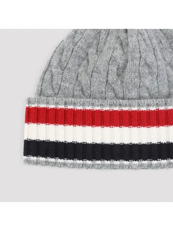 Thom Browne Turn-up Knit Hat