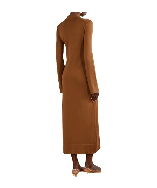 Altuzarra Cotton And Silk-blend Maxi Dress