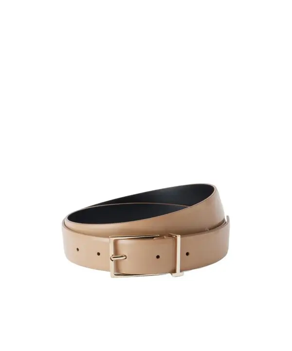 TOM FORD Classic Belt With Logo Buckle