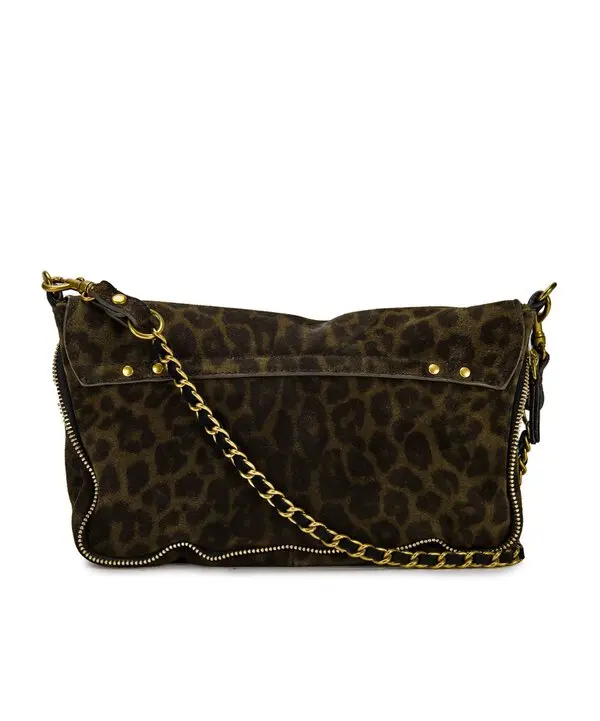 Jérôme Dreyfuss Small Leopard Print Handbag