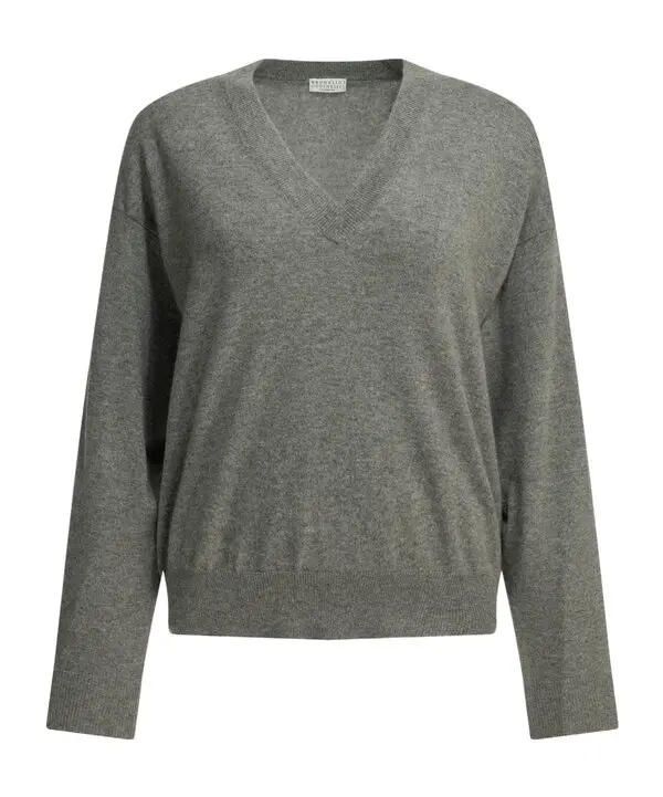 Brunello Cucinelli Cashmere V-neck Sweater