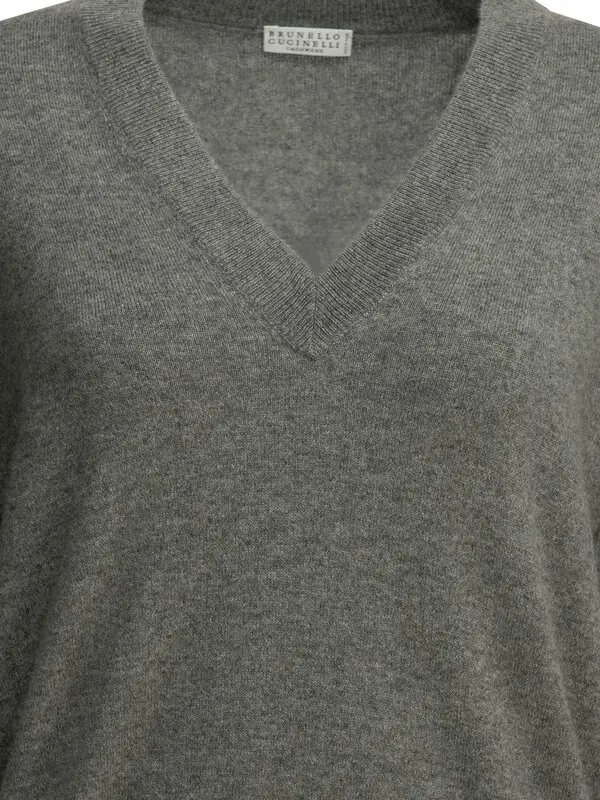 Brunello Cucinelli Cashmere V-neck Sweater