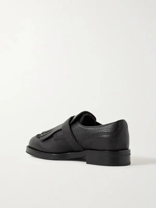 Church's Fringed Textured-leather Brogues