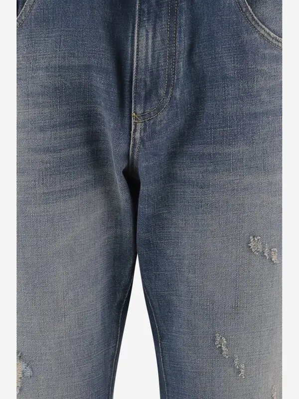 Dolce & Gabbana Distressed Denim Jeans