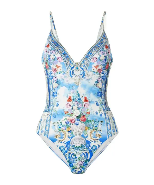 Camilla Printed Stretch Recycled Swimsuit