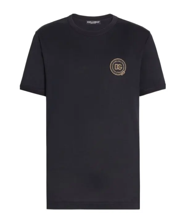 Dolce & Gabbana Cotton T-shirt With Patch