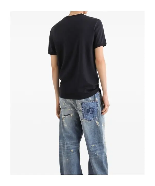 Dolce & Gabbana Cotton T-shirt With Patch