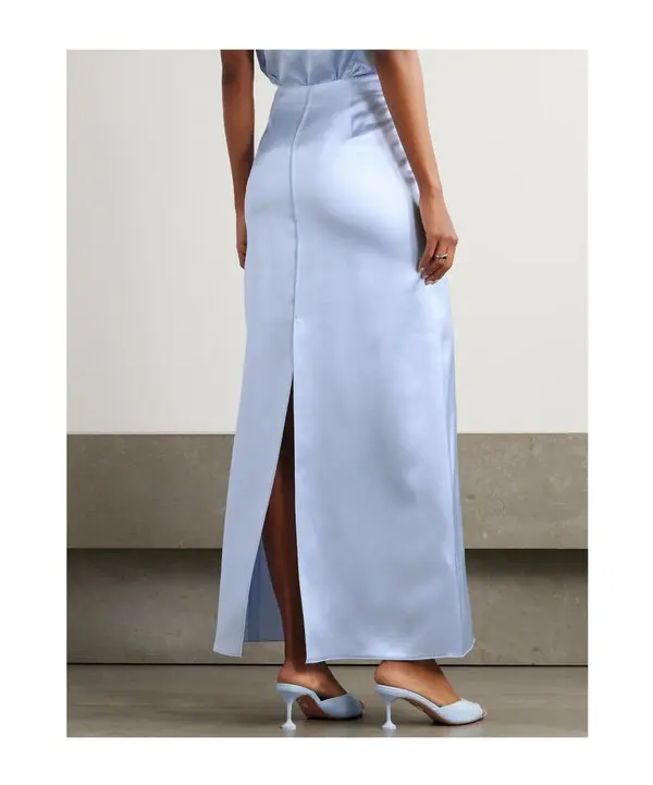 Altuzarra Floral-print Silk-satin Maxi Skirt