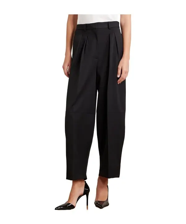 Altuzarra Dash Pleated Wool Barrel-leg Pants
