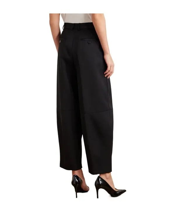Altuzarra Dash Pleated Wool Barrel-leg Pants