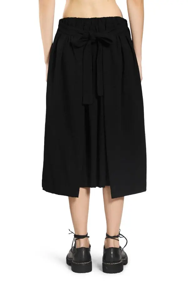 Comme Des Garçons Pleated Midi Skirt