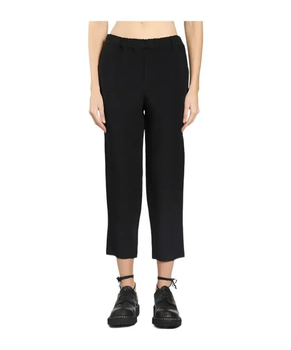 Comme Des Garçons Elastic Waist Casual Pants - Black