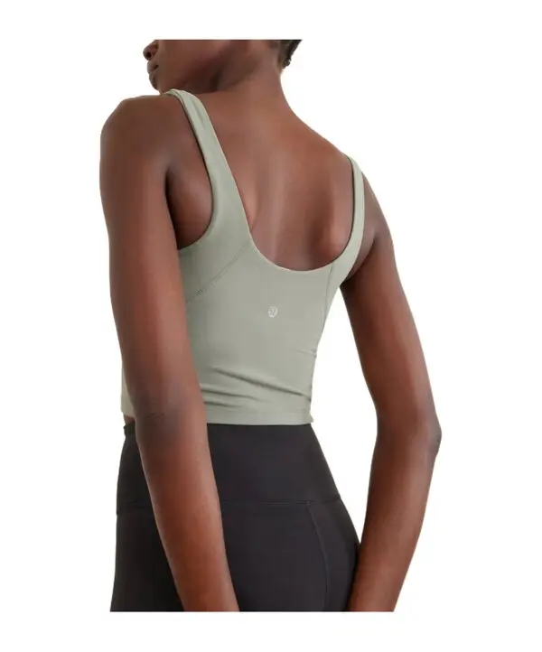 Lululemon V-neck Cropped Athletic Tank Top