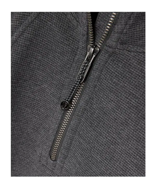 Lululemon Cropped Waffle-knit Half-zip Sweater