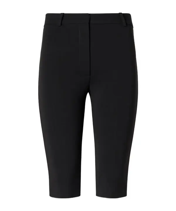 Magda Butrym Straight-leg Capri Pants - Black