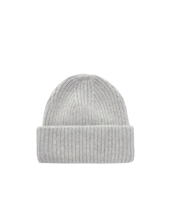 YVES SALOMON Ribbed Cashmere Beanie