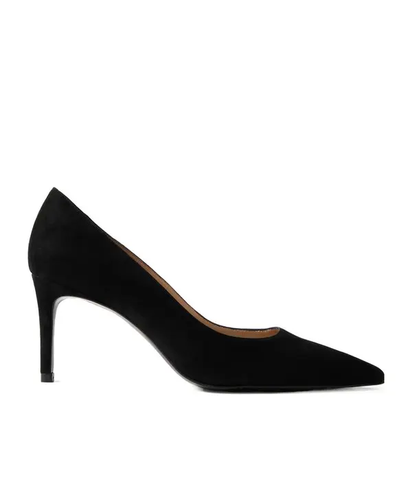 STUART WEITZMAN Suede High-heel Pumps