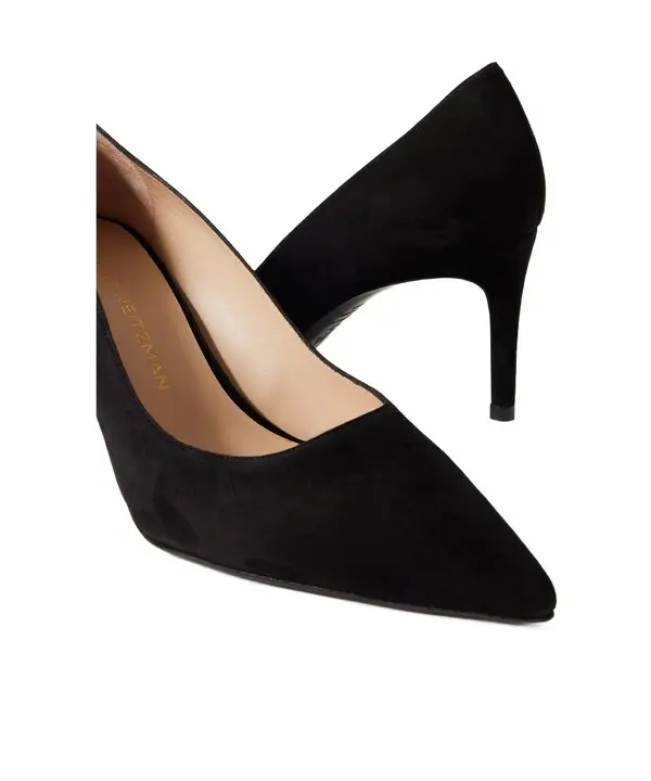 STUART WEITZMAN Suede High-heel Pumps